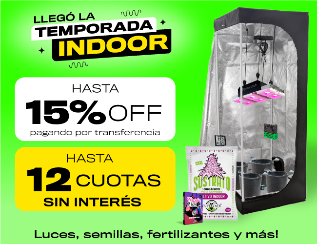 ¿Como armar un indoor? | Cosechalibre