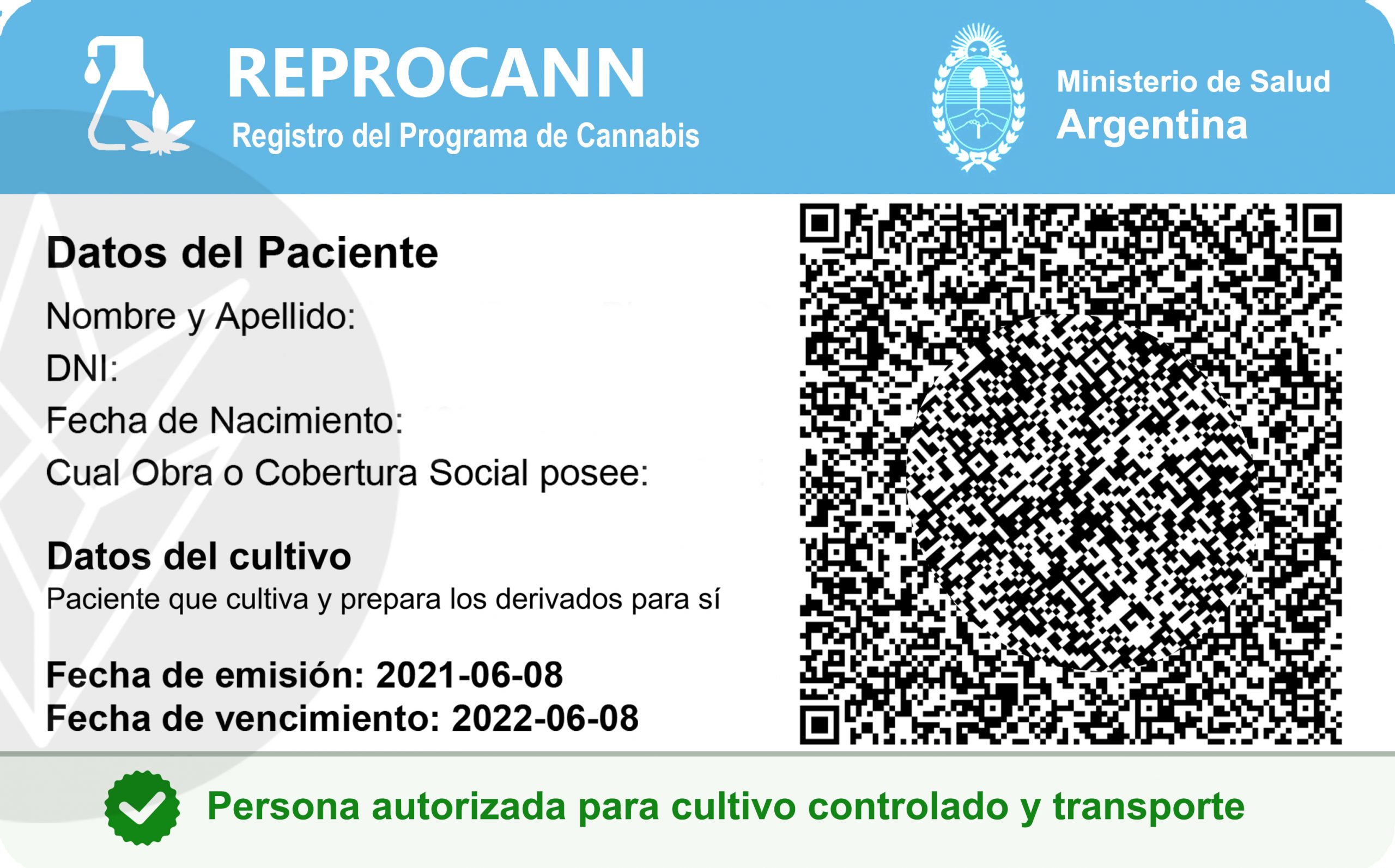 Como generar el código de vinculación en REPROCANN? | Cosechalibre
